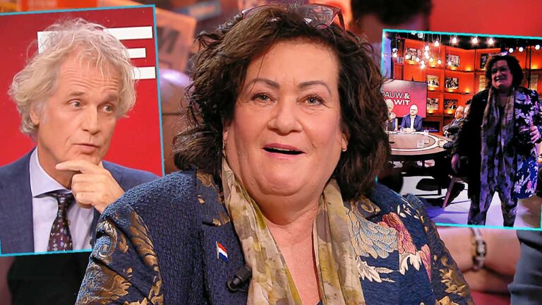 Caroline van der Plas in shock bij Jeroen Pauw: ‘Stuur je me nou gewoon ...